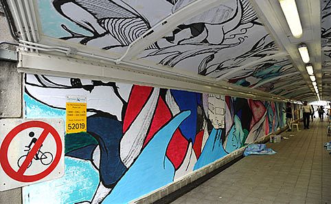 Time Out Singapore: Street Art Under the Bridge – GWEN PEW